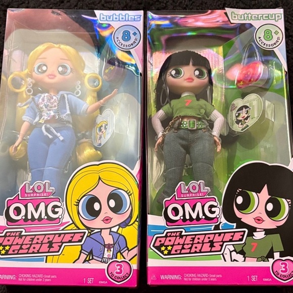 L.O.L. Surprise! | Toys | Lol Surprise Omg Powerpuff Girls Dolls Blue ...